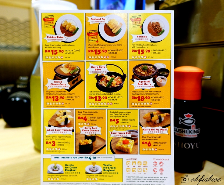 oh{FISH}iee: New Japanese Curry Menu at Sushi King Malaysia
