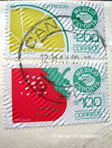 El Bable: México Exporta: Dos décadas de timbres postales.