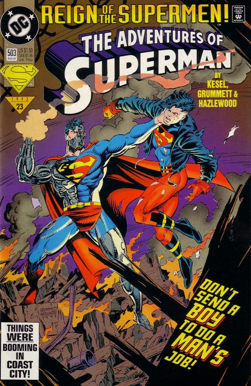 COMIC BOOK FAN AND LOVER: LA MUERTE DE SUPERMAN OMNIBUS – DC COMICS