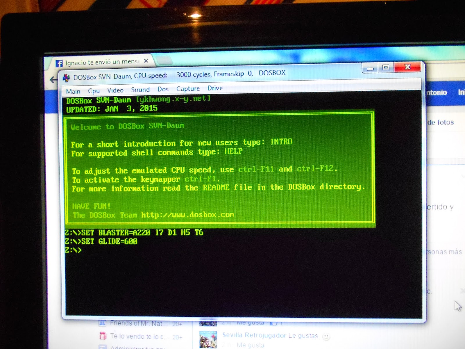 Momentos En Blog Por Antonio Ortiz Carrasco Irrupción De Dosbox Svn Daum Build 03 01 15