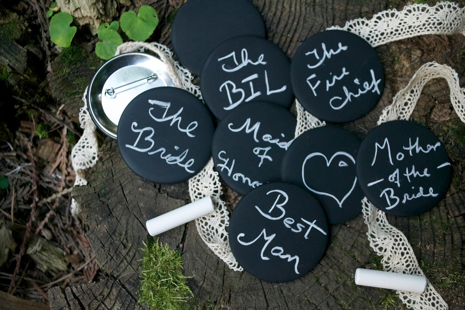 Accordion To Kellie: In the Shop | Chalkboard Buttons