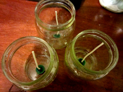 Moxie Fox: DIY Recycled Mini Candles