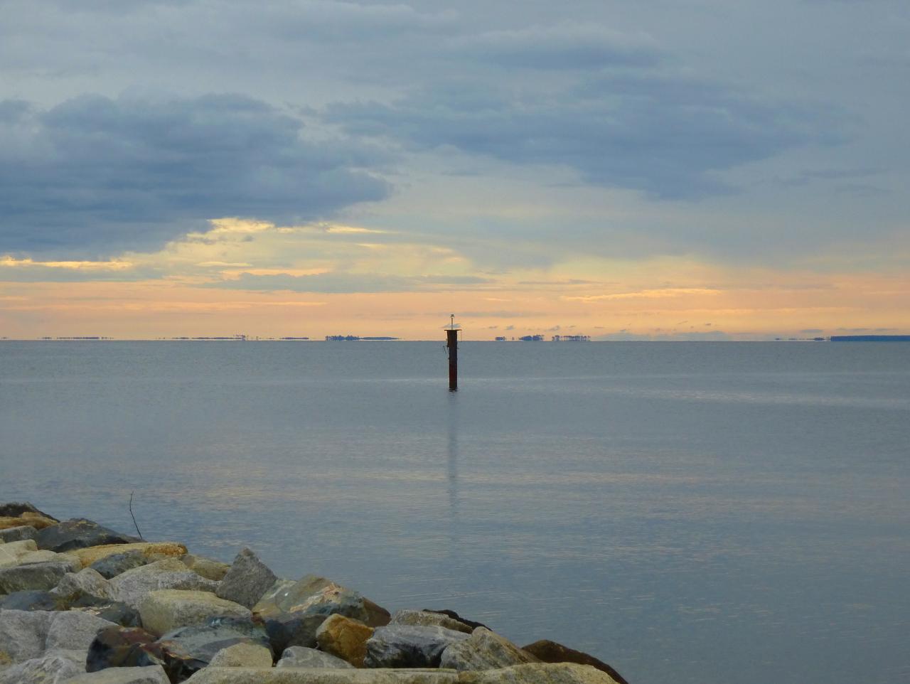 A View from the Beach: False Sunrise at the Beach