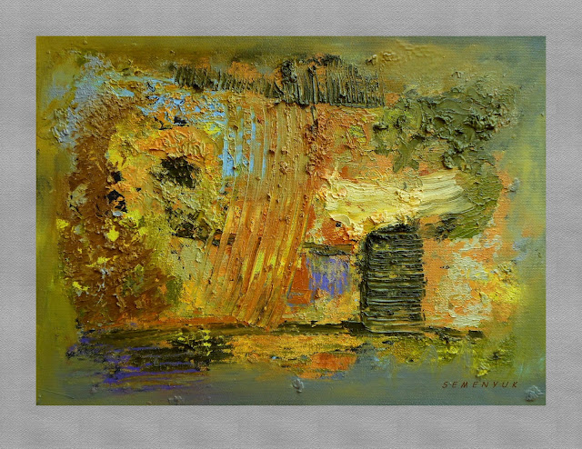 semenyuk evgen artist: Small abstract paintings.