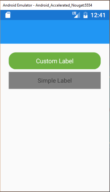 Xamarin.Forms Custom Label Xamarin.Forms Custom Label