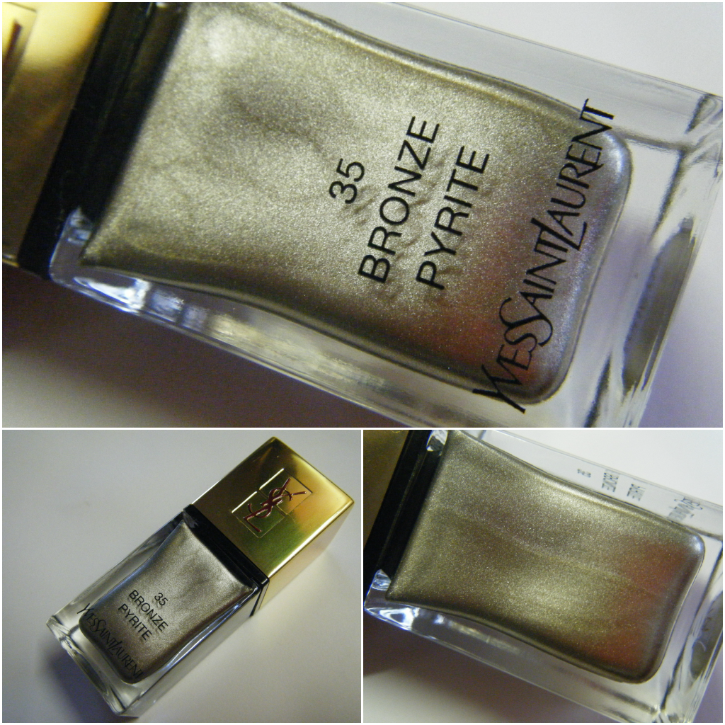 CherrySue, Doin' the Do: YSL Bronze Pyrite Nail Lacquer