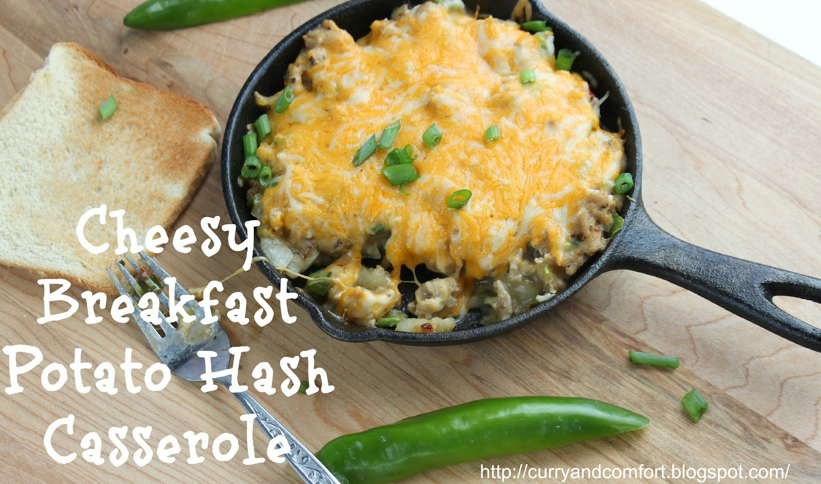 Kitchen Simmer: Cheesy Potato Hash Breakfast Casserole