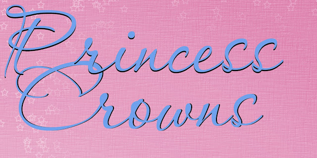 Dollar Store felt and rhinestone Princess Crowns!