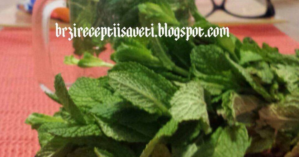 Brzireceptiisaveti.blogspot.com: Domaci zdrav sok od nane-mente