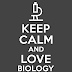 Free Keep Calm Love Biology