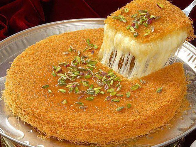 Kosta's Corner: Kataifi or Kanafeh with Cream Cheese from Constantinople