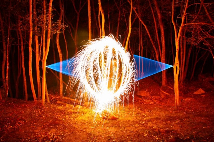 FUN GREEDY: Geometric Shapes in Light Painting