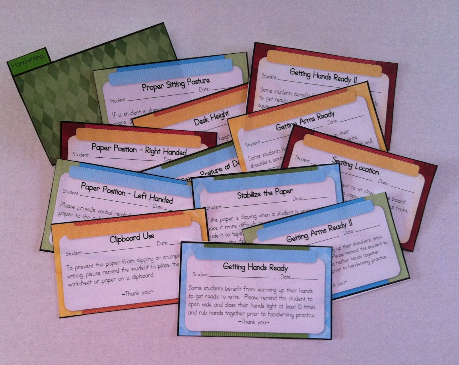 Occupational Therapy Reminders | Your Therapy Source - www ...