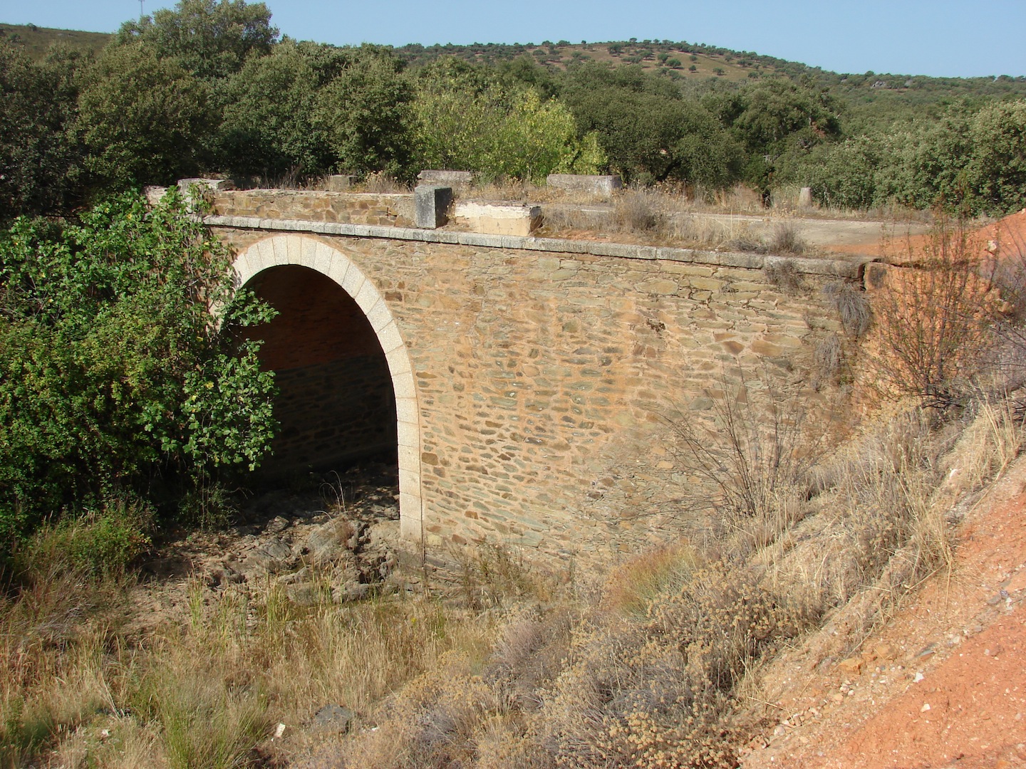 Las carreteras de Extremadura: El puente de "La Chunga"
