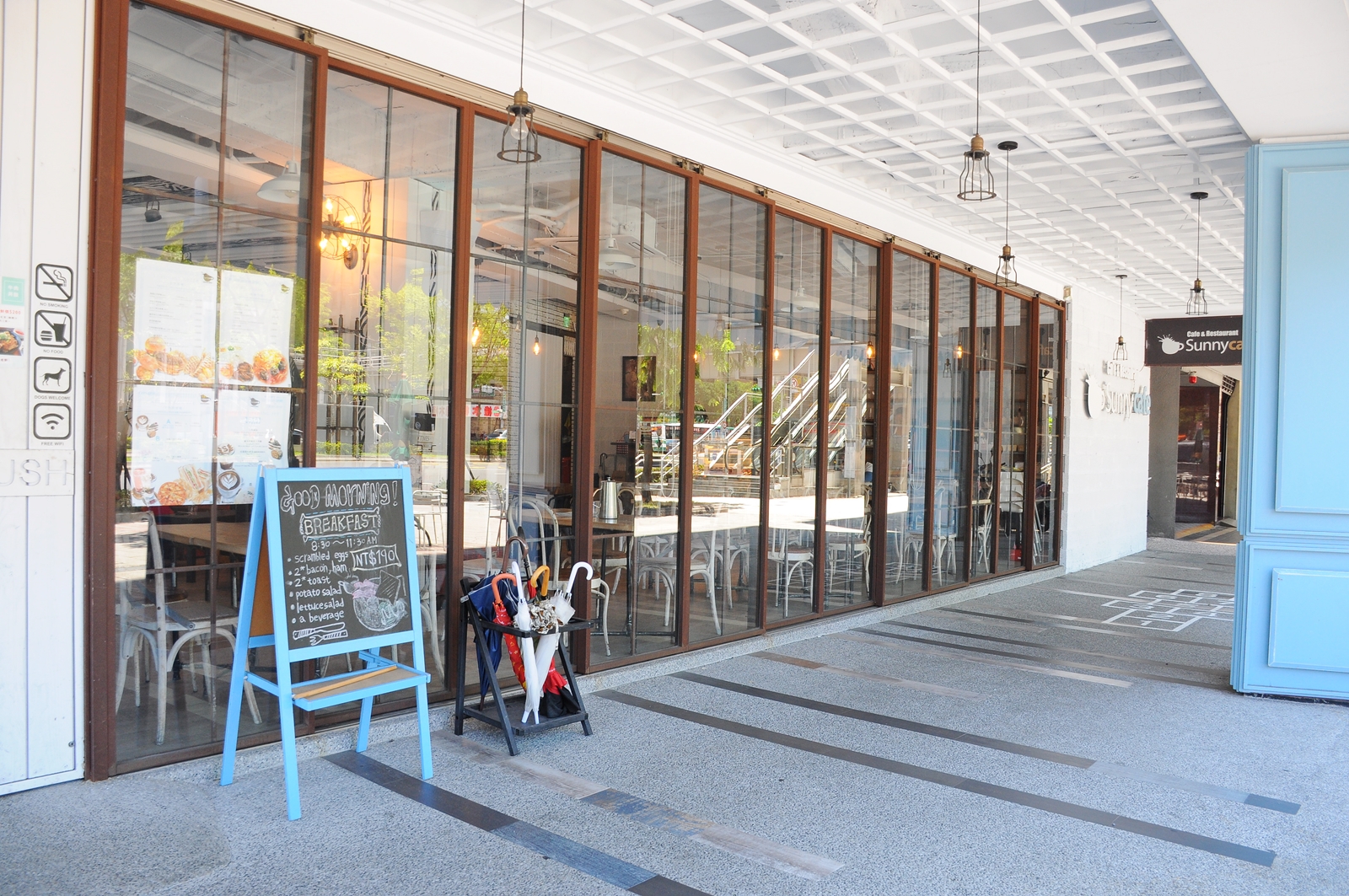 [台北早餐] 明亮舒適。完全不似身在西門町：sunny cafe | 《早晨DAILY》