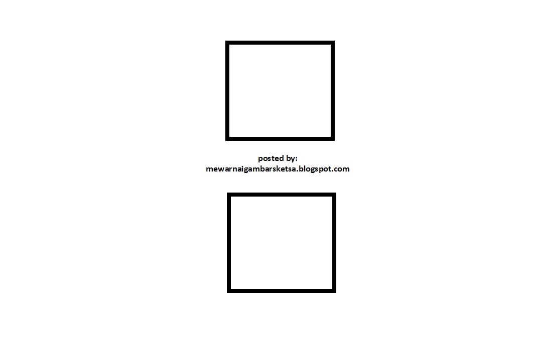 Mewarnai Gambar: Gambar Sketsa Simbol Bagi