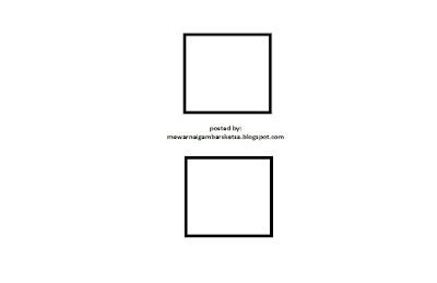 Mewarnai Gambar: Gambar Sketsa Simbol Bagi