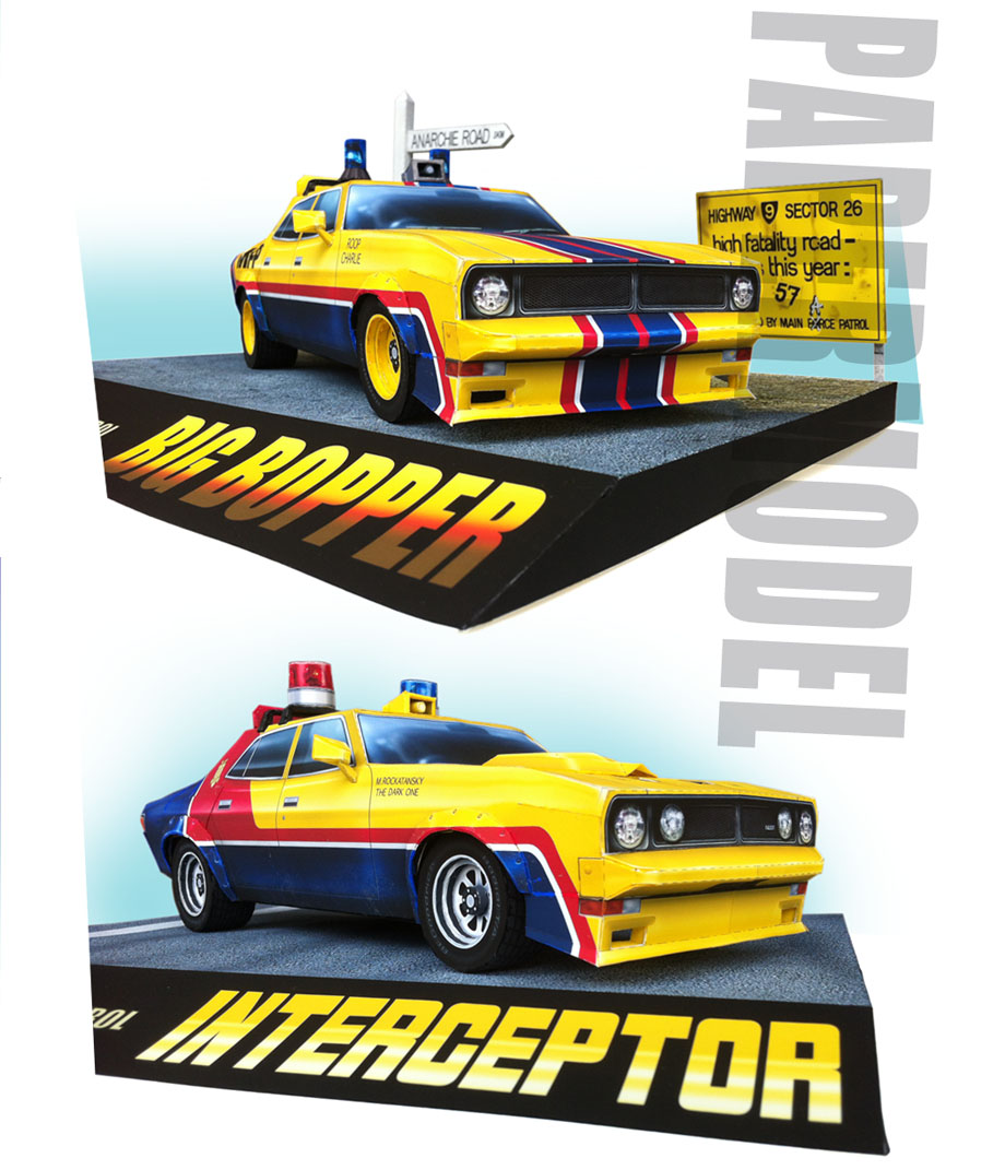 Mad Max - Big Bopper Papercraft | Papercraft Paradise | PaperCrafts ...