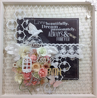 Reneabouquets: Inspirational Shabby Chic Wall Art