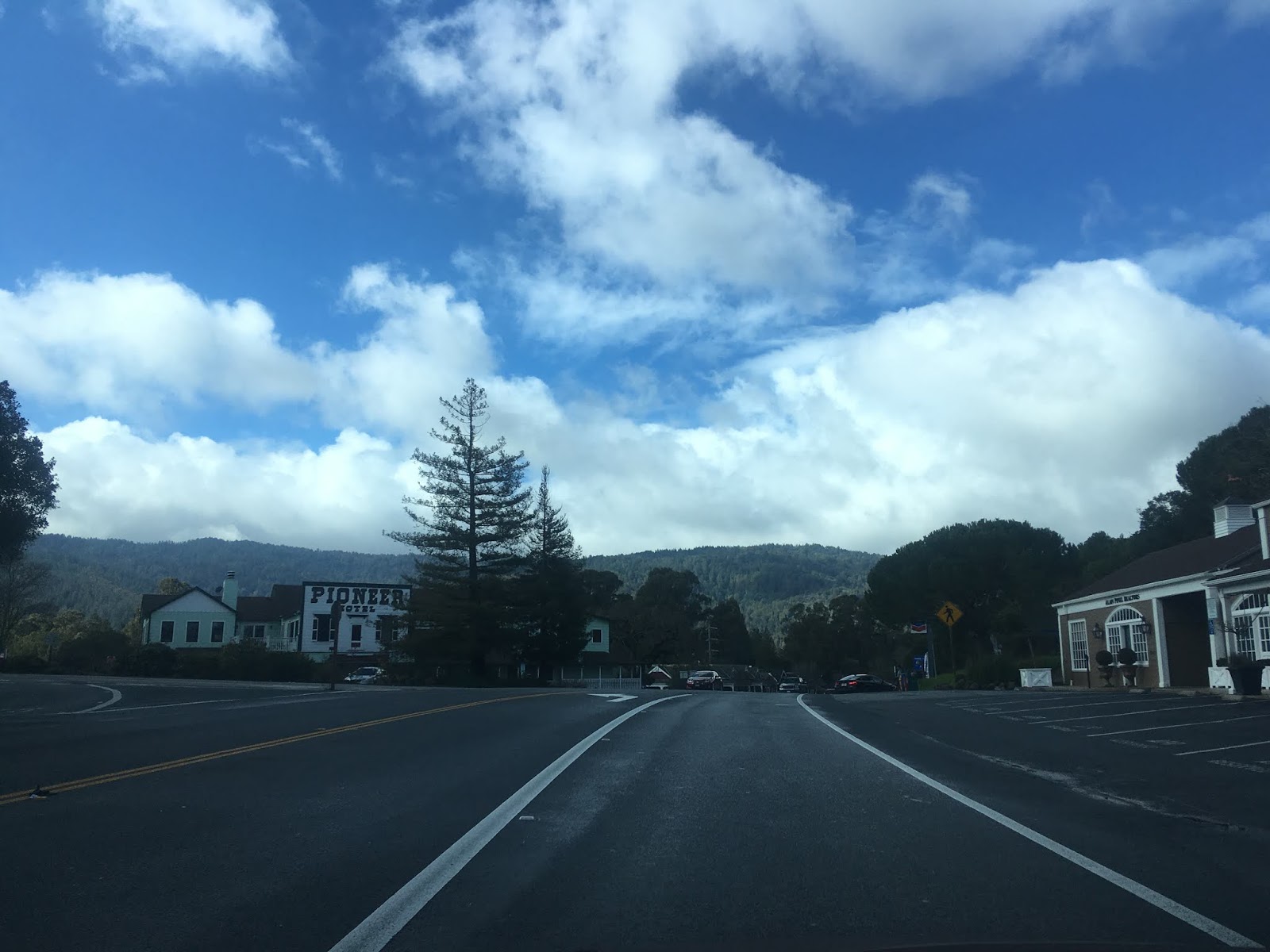 California State Route 84 over the Santa Cruz Mountains from I-280 west ...