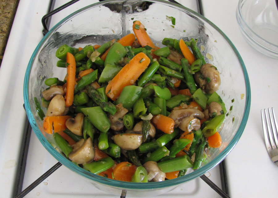 Smells Like Food in Here: Spring Vegetable Melange
