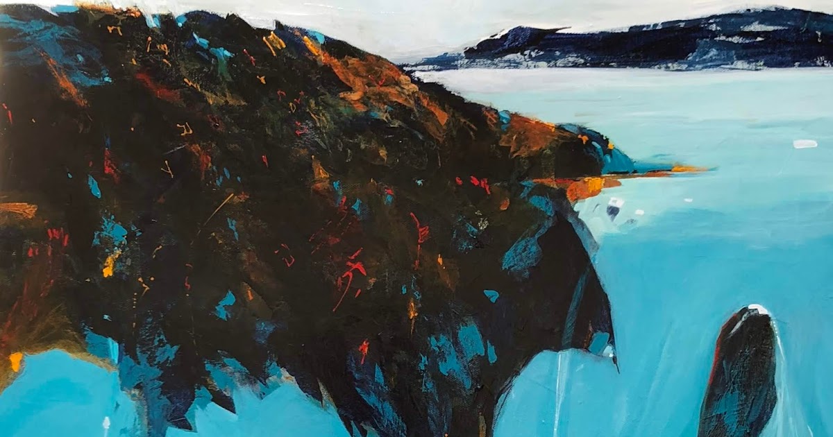 Bente Hansen Fine Art: Surfacing, Mixed Media by Canadian Artist Bente ...