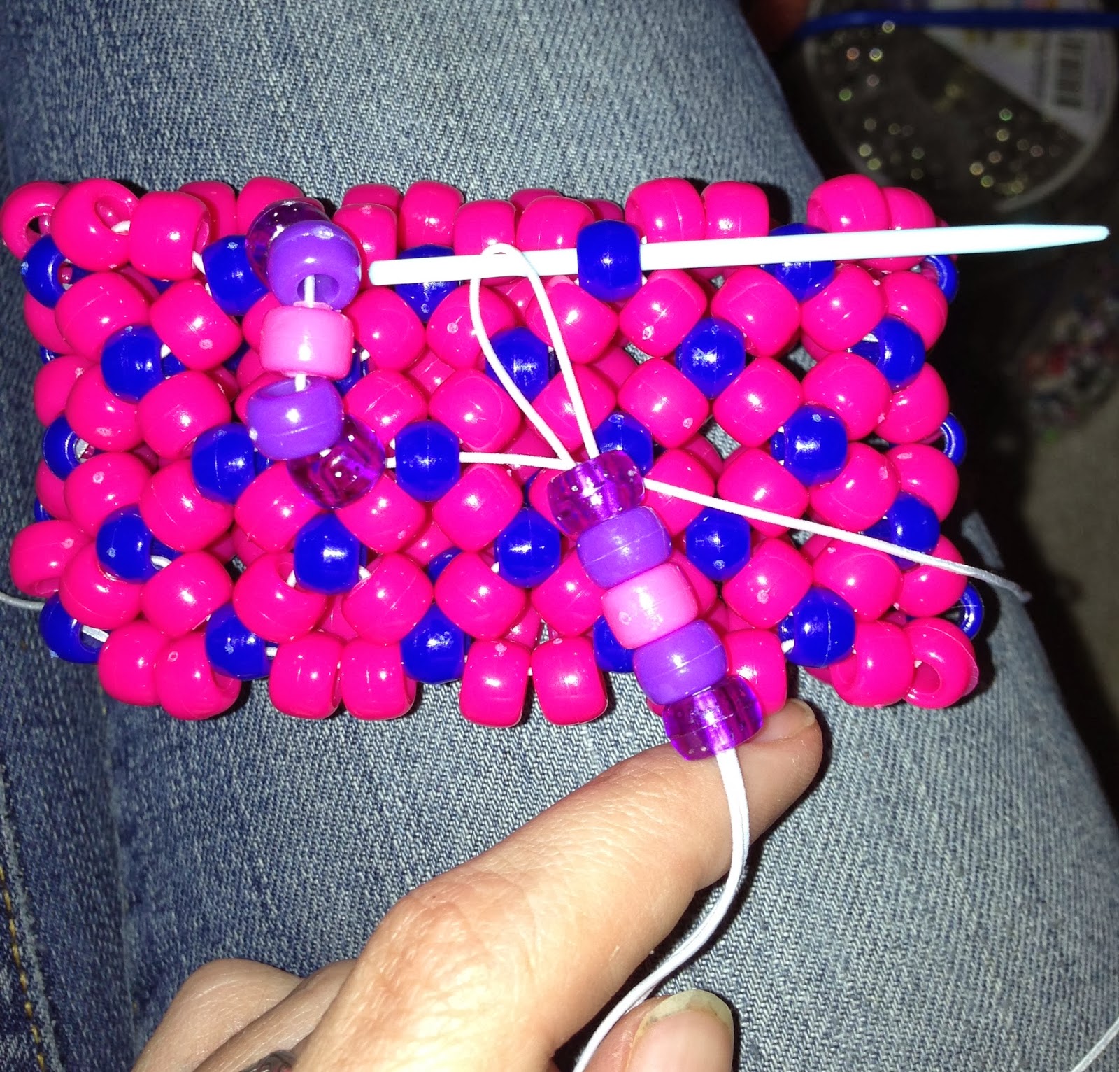 Kandi Tutorials with Rose: 3D Kandi Cuff