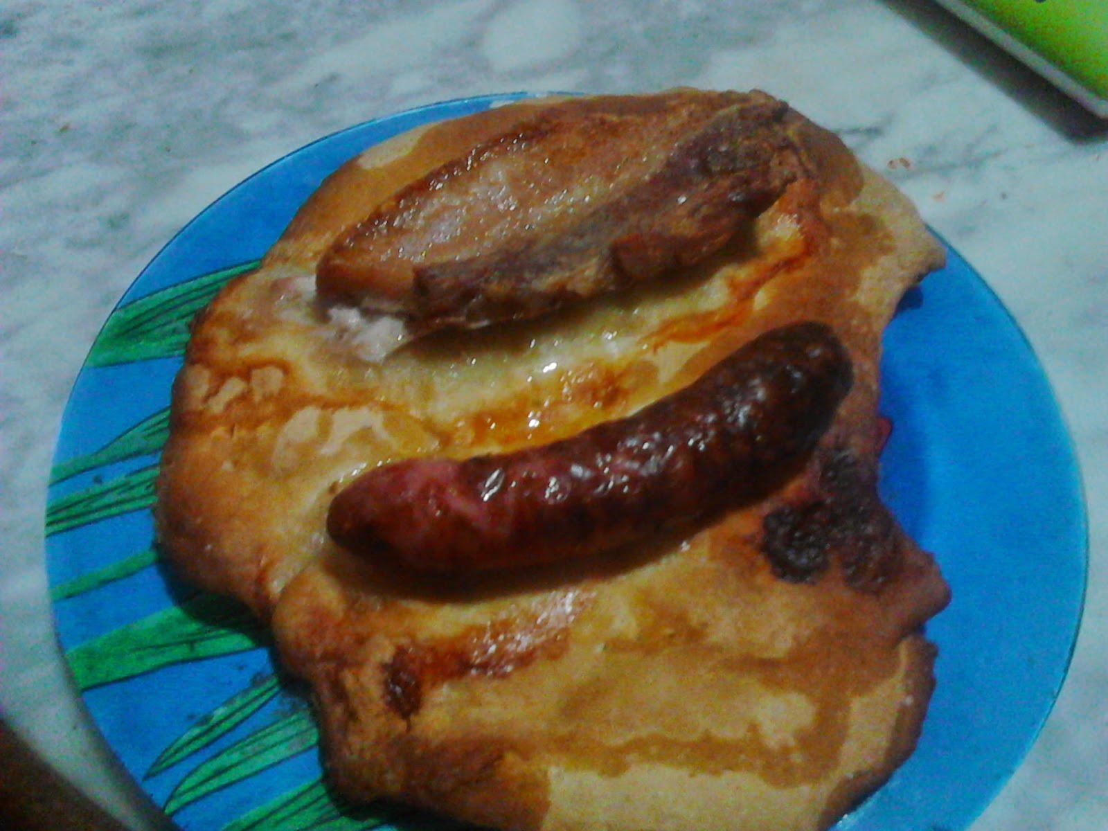 LA COCINA DE MARIA: COCA DE PAN CON EMBUTIDO (COCA DE CANSALA)