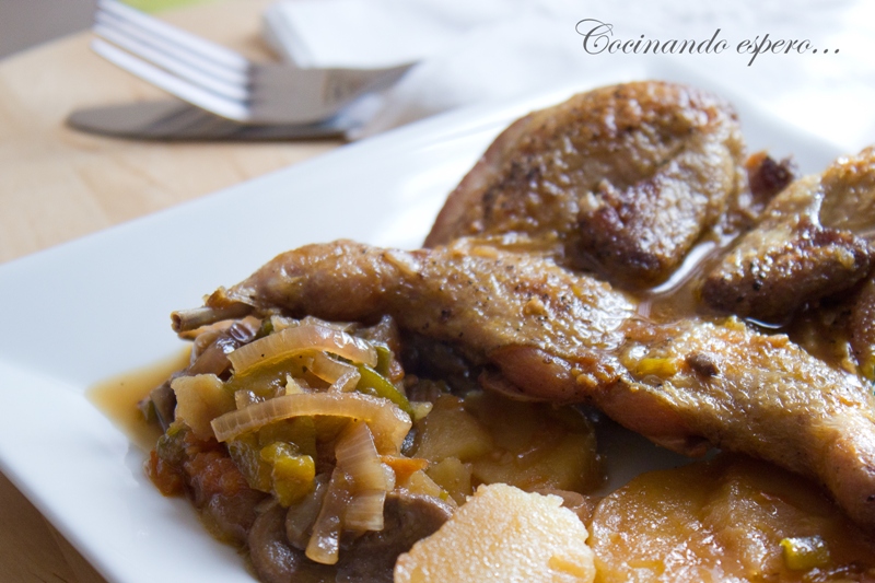 Cocinando espero....: CODORNICES EN FRITADA