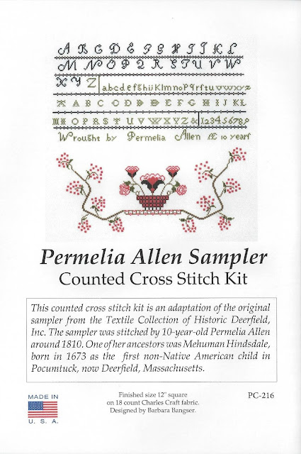 Threadwork Primitives: Permelia Allen Sampler Stitching