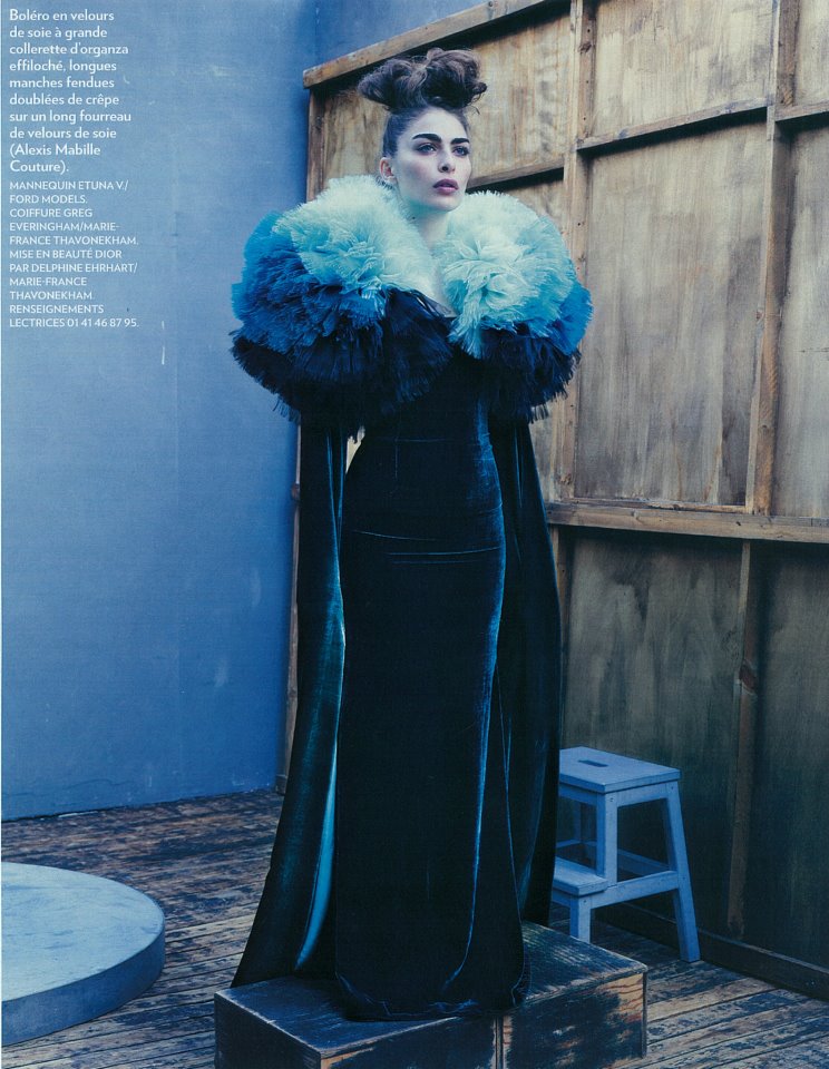 Anobano's Blog: Georgian Model For Marie Claire