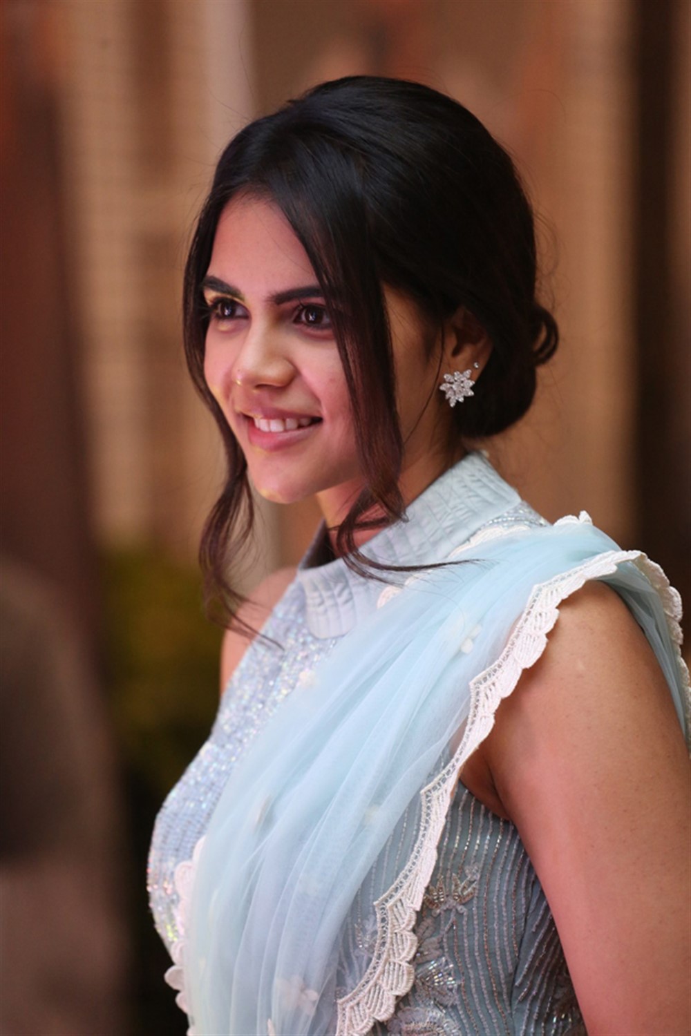 Kalyani Priyadarshani at Chitralahari Movie Pre Release Event ...