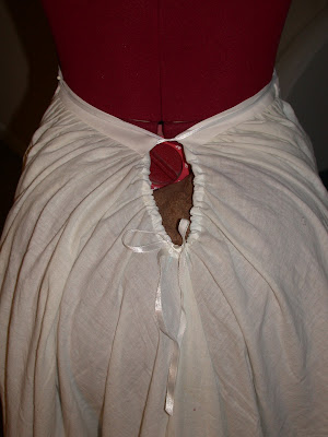 A Sartorial Statement: Victorian Dust Ruffle Bustle Skirt