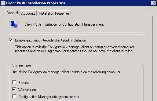Henk's blog: Client Push Installation fails in ConfigMgr 2012