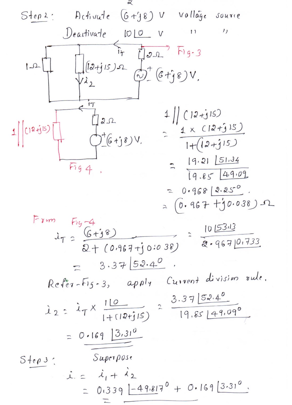 Electrical Circuits & Machines Hand-Written notes: Lecture - 8