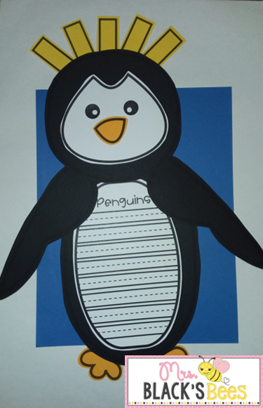 Penguin Craft and a Freebie! | Mrs. Black's Bees