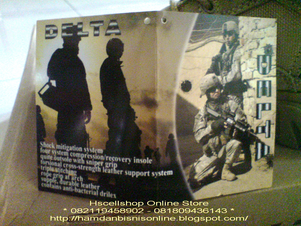 Sepatu Delta Force Label USA, Asli Import Murah | hscellshop