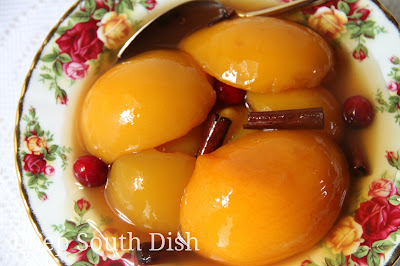 Deep South Dish: Spiced Peaches