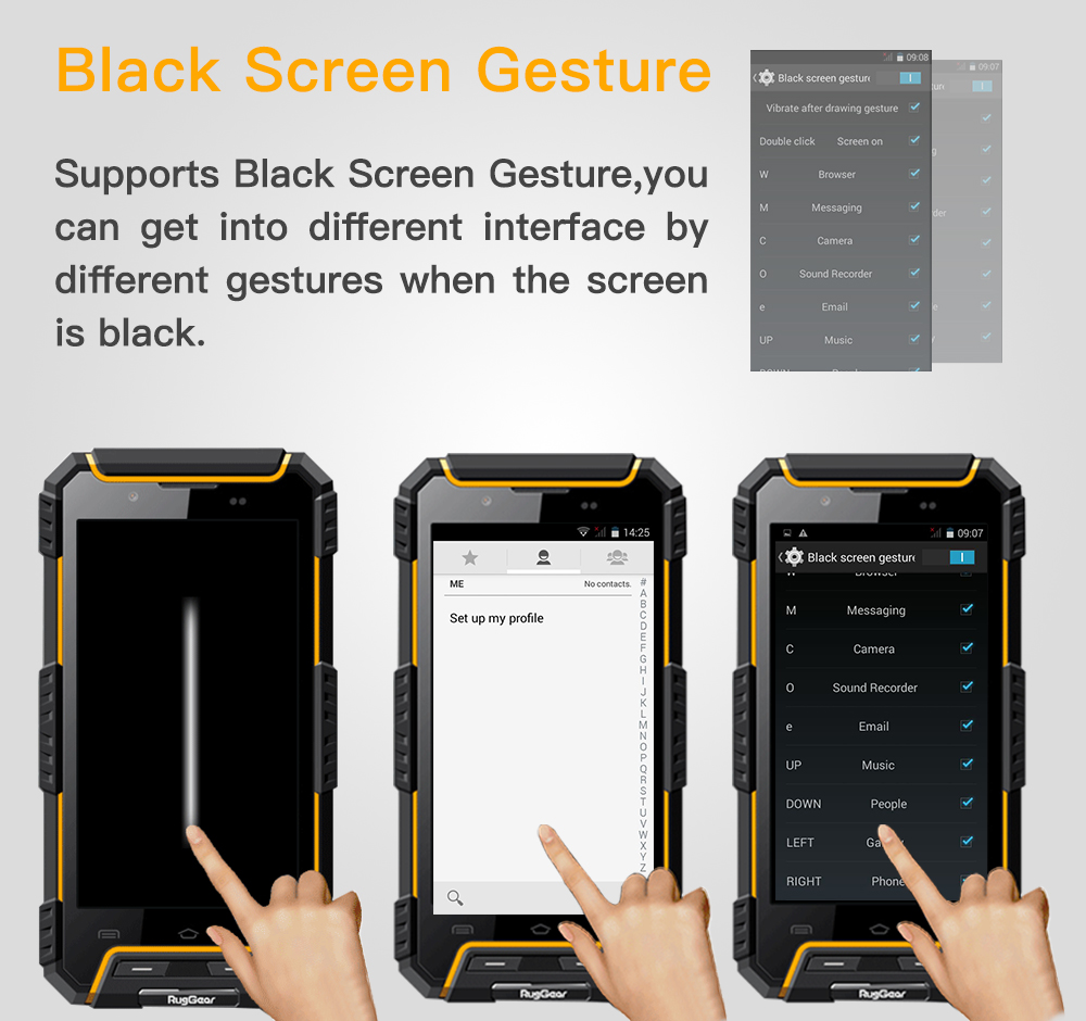 outdoor phone zone______________________: RugGear RG702 - RugGear Ape