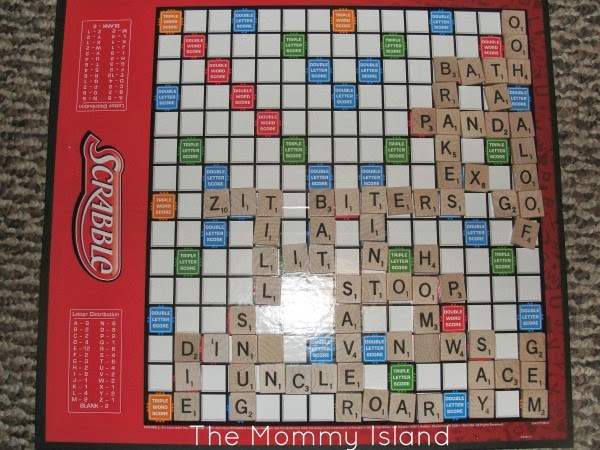 The Mommy Island: New Game Strategies With Scrabble Power Tiles