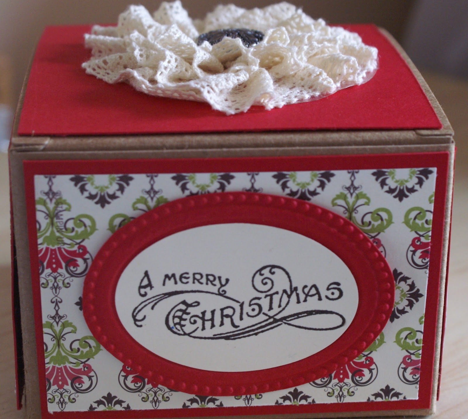 Alisons Crafts: Secret Santa gift box
