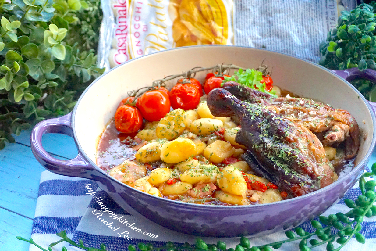 Say My Kitchen: Fusion Herbal Duck Gnocchi