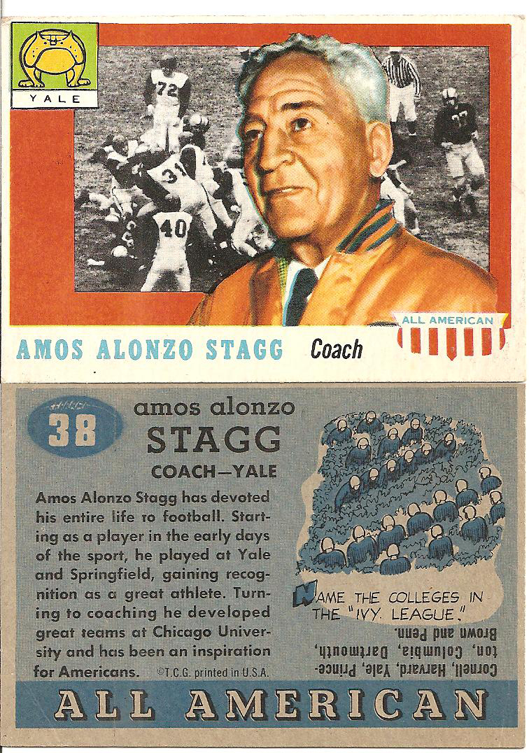 Pack War: Vintage Card of the Month: Amos Alonzo Stagg