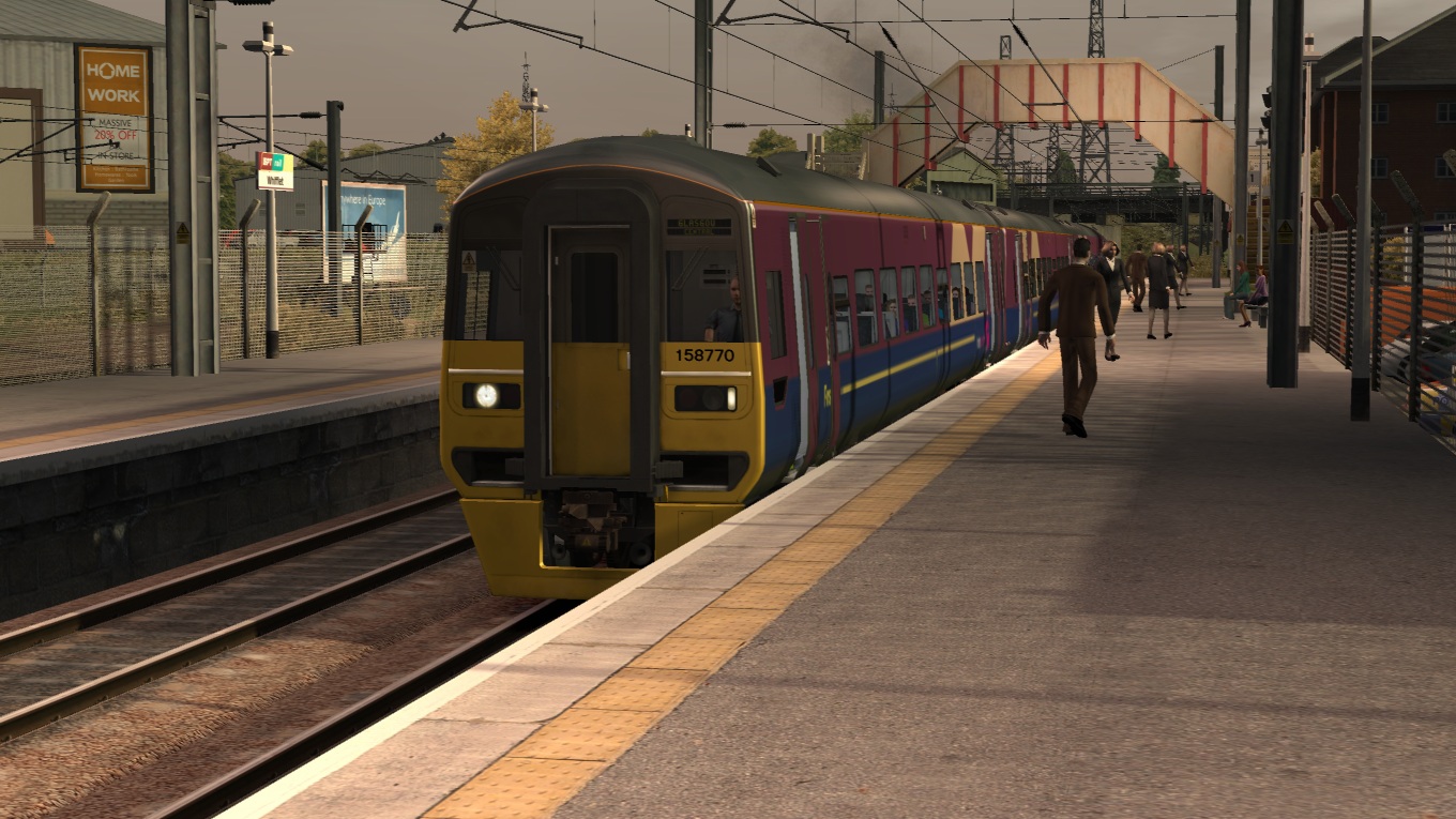 DPSimulation: FTPE Vinyl Class 158 Reskin - Railworks 3