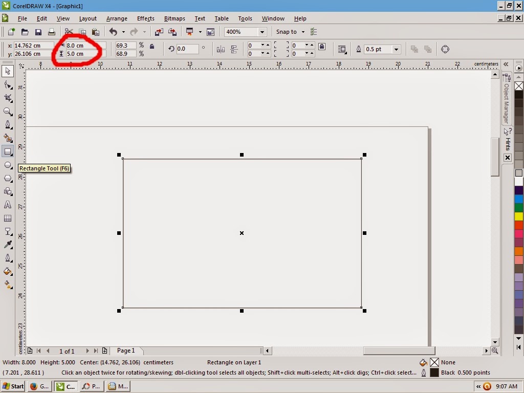 KUMPULAN TUTORIAL: CARA MEMBUAT KARTU NAMA DENGAN CORELDRAW