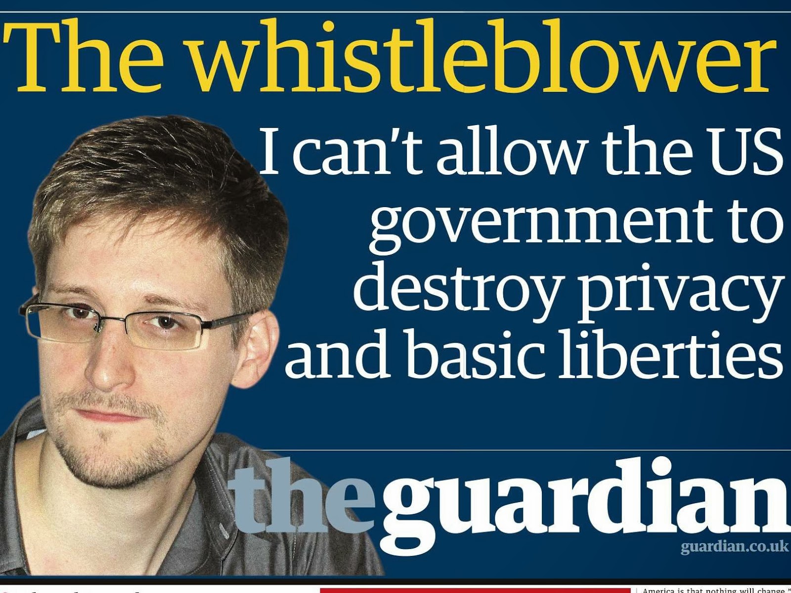 Spilling The Nsa Secrets Guardian Editor Alan Rusbridger On The Inside