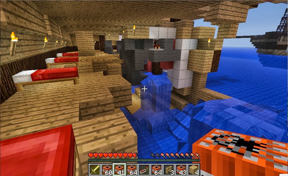 Pirate Ship Minecraft Cannons