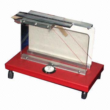 Textile Analysis: Determination of fabric stiffness by stiffness tester