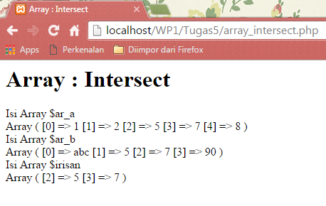 Array Multidimensi dan Array sebagai Himpunan di PHP ~ Ulil Azmi's blog