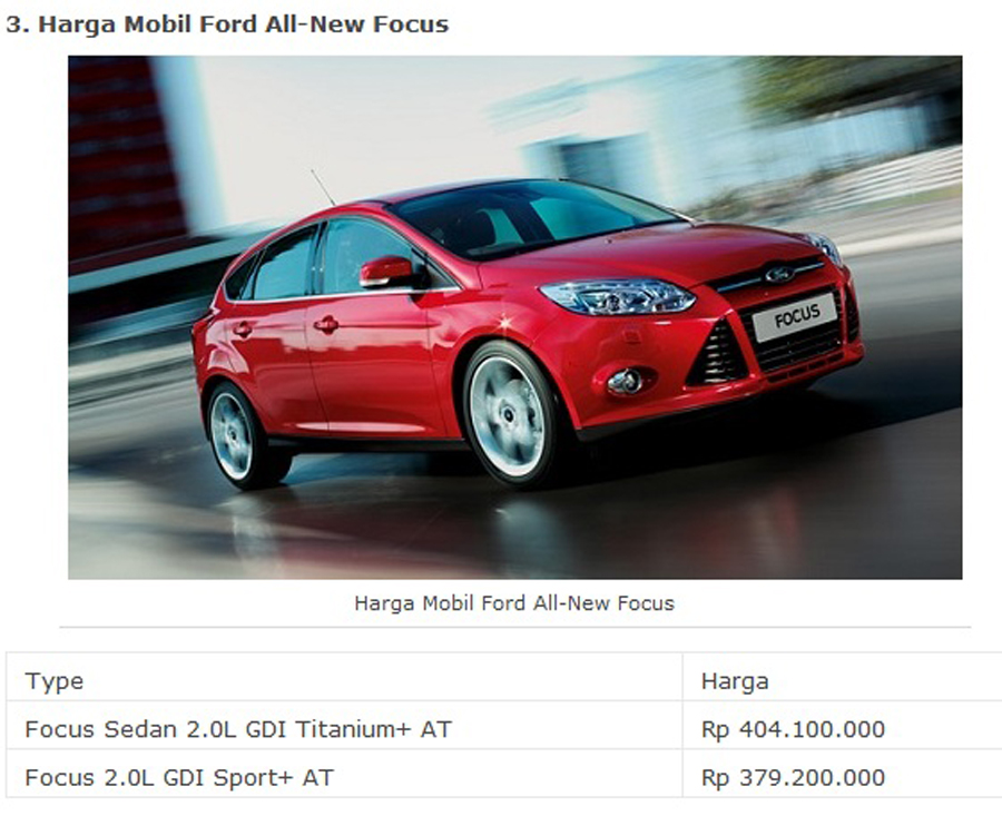 MOBIL FORD